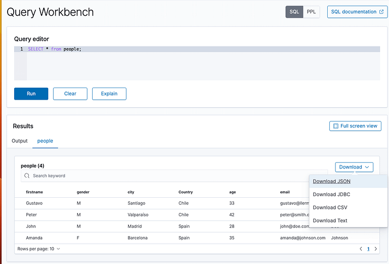 OpenSearch Search by Relevance: SQL & PPL Query Languages